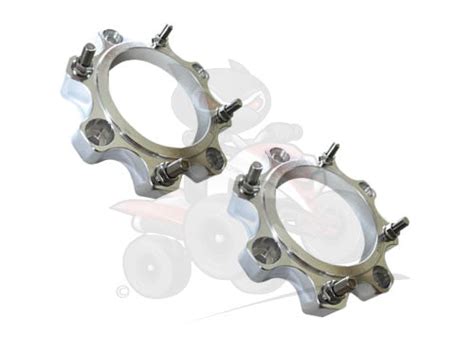Quadzilla Dinli Front Alloy Wheel Spacer Set Qbrus Essex Dealer 4 145 30mm Dinli Quad Bike Cvt