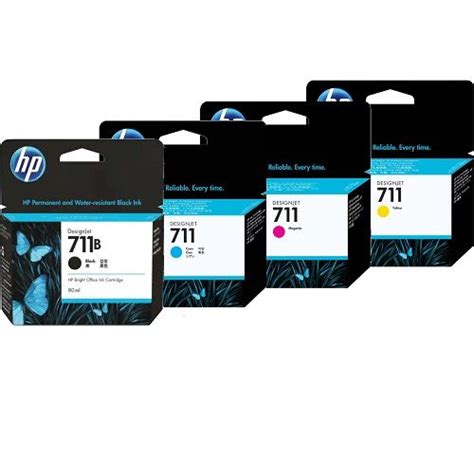 HP 711-711B 4 Pack Genuine Ink Cartridges (CF283X) | Ink Depot