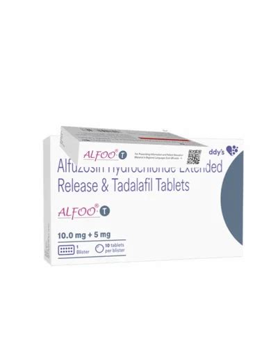 Alfoo T Tablet Er Packaging Size 110 Tablets At ₹ 390box In Nagpur