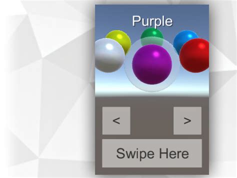 D Carousel Picker GUI 도구 Unity Asset Store
