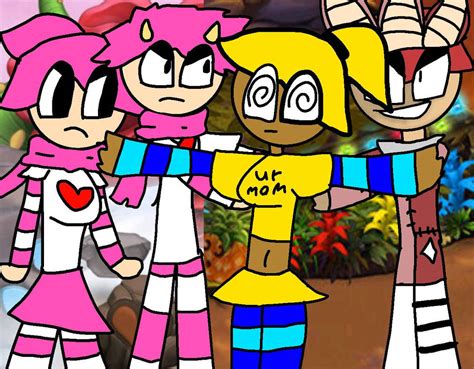 Schmoochle And Hyehehe Fighting For Hoola By Drawship0412 On Deviantart