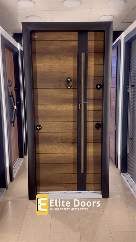 دابل حماية دابل أمان🔒🚪 باب مصفح دبل، يجمع بين قوة الباب المصفح