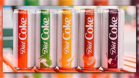 Diet Coke Fizzes Up Its Line Up With 4 New Flavors