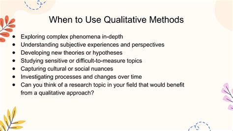 Qualitative Research Methods Qualitative Research Pptx