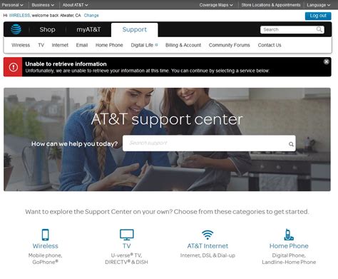 AT T Bad Request Error Logging In To My Account