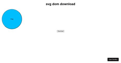 Dom To Svg Examples Codesandbox