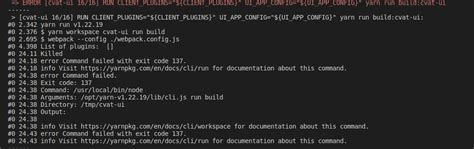 Cvatui Fails Building · Issue 6009 · Cvat Aicvat · Github