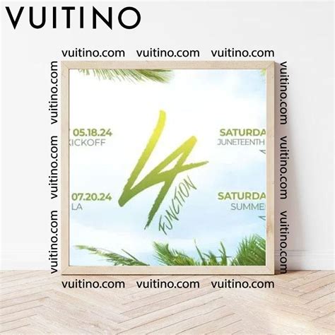 La Function No Frame Square Poster