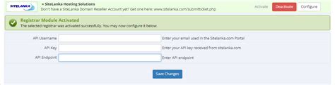 Sitelanka WHMCS Domain Reseller Module WHMCS Marketplace