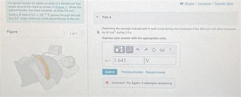 Solved Determine The Average Induced Emf In Such A Coil Chegg Com