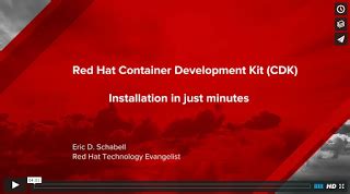 Red Hat CDK Installation In Just Minutes Red Hat Developer