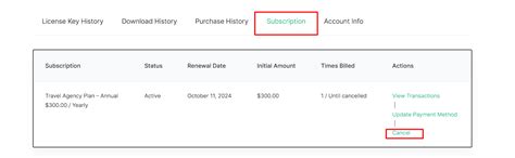 How To Cancel The Subscription For Your Purchase WP Travel Engine Documentation