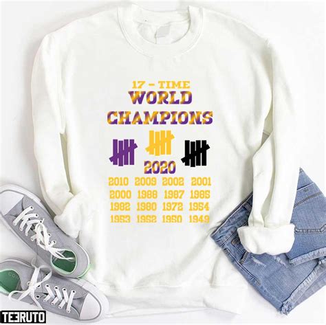 Los Angeles Lakers 17 Time Championship 2020 Unisex T Shirt Teeruto