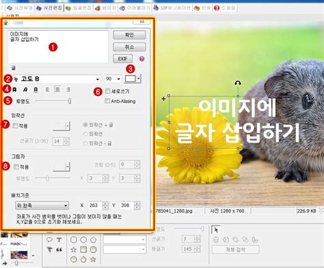 사진에 글자 쓰는 방법 알아봅시다이미지에 글자 삽입하기 네이버 블로그