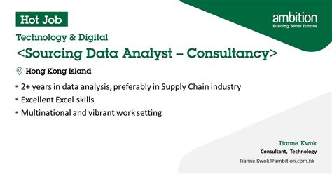 Tianne Kwok On Linkedin Dataanalyst Dataanalytics Itopenings Ithirings Analytics Excel