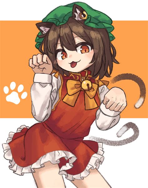 Chen Touhou Drawn By Strangenovel Danbooru
