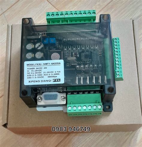 Board Plc Mitsubishi Fx3u 14mt 6ad2da