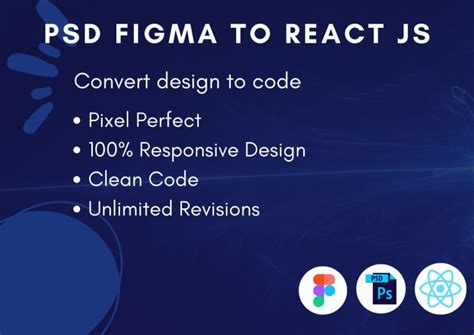 Convert Figma Psd Designs Into Responsive React Js Web App By