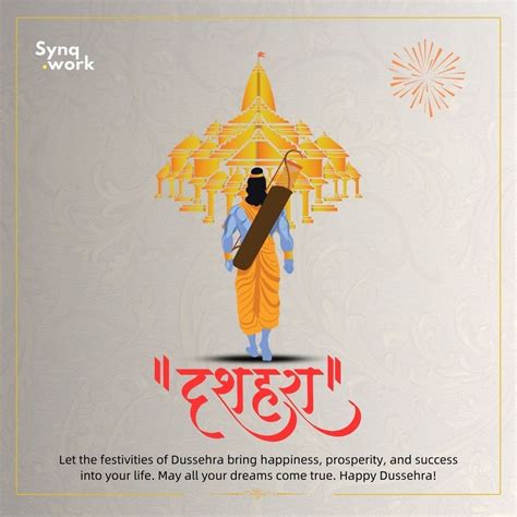 Happydussehra Dussehrawishes Victoryofgood Synqwork Lordrama