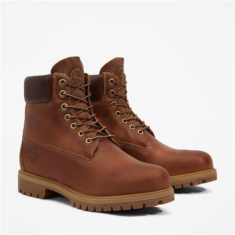 Timberland® Premium 6 Inch Waterproof Boot For Men In Brown