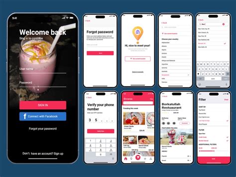 Design Professional Creative Modern Mobile App UI UX Upwork