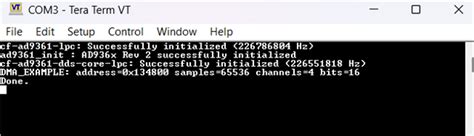 Calibration Timeout 0x5e 0x80 And Ad9361 Dig Tune Delay Tuning Rx Failed Qanda Design