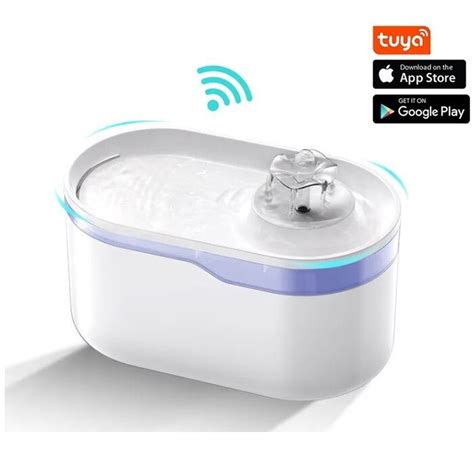 Диспенсър за вода за животни Тип фонтан 5 степенна система за филтриране 2 8 л Бял Emag Bg