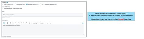 Contact Cisco Secure Access Support Team Cisco