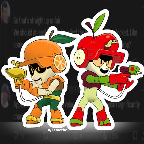 Skin Idea For Larry And Lawrie R Brawlstars