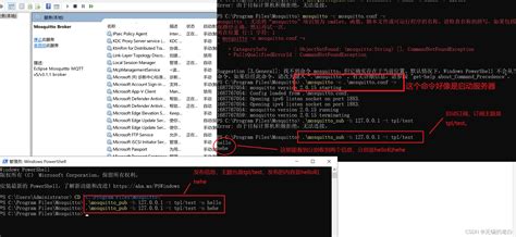 在windows server上用mosquitto软件创建mqtt服务器 mosquitto windows csdn博客