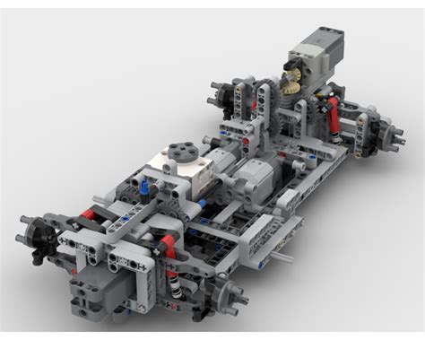 Lego Moc Technic Car Chassi By Technic Engineering Rebrickable