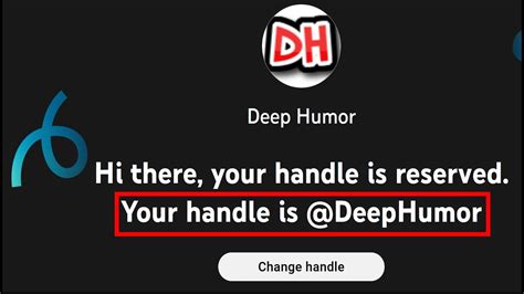 How To Get Your Youtube Handle Youtube
