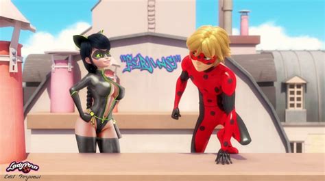 Rule 34 1boy 1girls Adrien Agreste Female Ferjuasi Ladynoir