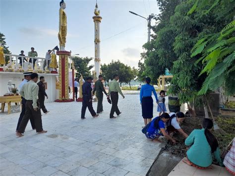 စစ်ကိုင်းတိုင်းဒေသကြီး လုံခြုံရေးနှင့်နယ်စပ်ရေးရာဝန်ကြီး ဗိုလ်မှူးကြီး ဝင်းတင်စိုး စုပေါင်း သန့