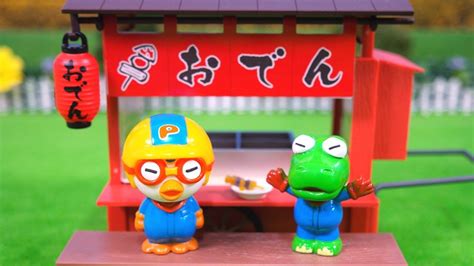 막장뽀로로와 오뎅마차 ★장난감 애니 캐릭온tv Youtube