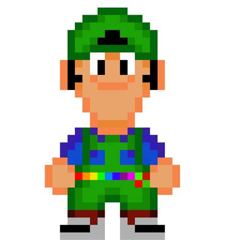 Super Mario Bros Movie Sprite Luigi By Xxx N A T E Xxx On Deviantart