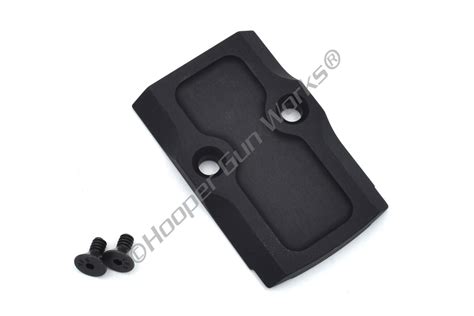Hgw Aluminum Cover Plate For Titan 20 21 29 Glock Slide Trijicon Rmr 4 40 Screw Ebay