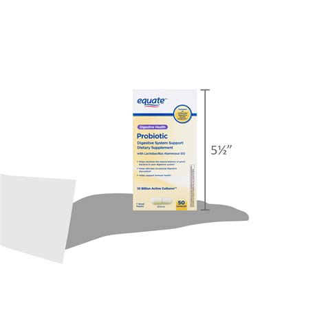Equate Probiotic Capsules 50 Count For Digestive Health Amerikasepetim