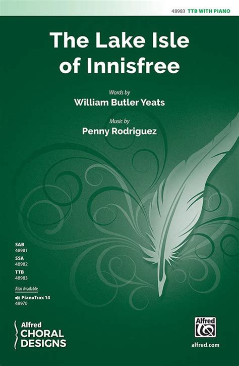 The Lake Isle Of Innisfree Von Penny Rodriguez Männerchor Noten