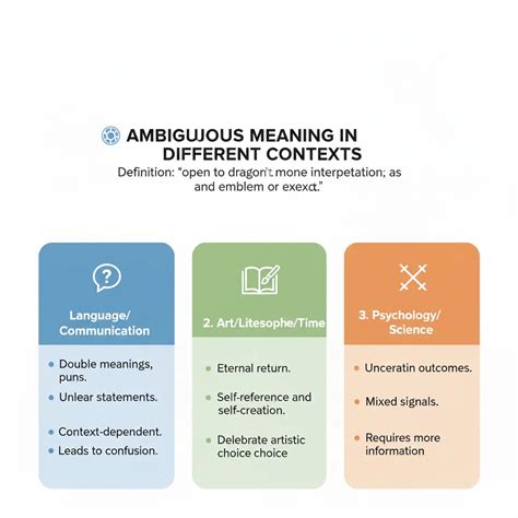Ambiguous Meaning Easy Definition And Examples