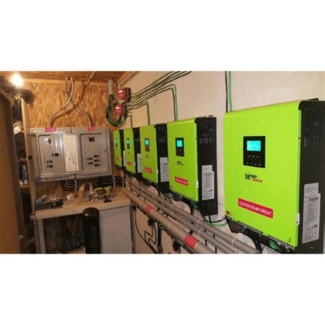 Mpp Solar Lv2424 Hybrid [green] 2 400w 24v 120v Output 2kw Solar I