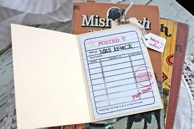 Mish Mash Mini File Folder Card