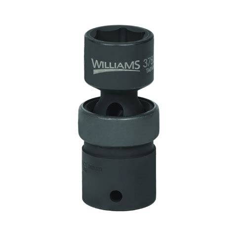 Williams 37823 12 Drive Flex Universal Impact Socket 6 Point 23 Mm