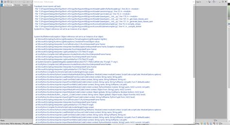 Initializing Error Issue Pyrevitlabs PyRevit GitHub
