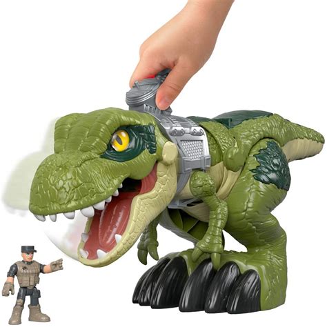 Imaginext Jurassic World T Rex Mordida Feroz Mattel Toyamania