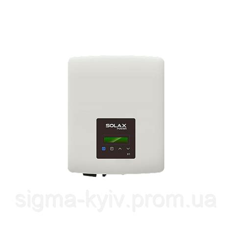 Купить Solax Сетевой однофазный инвертор Prosolax Х1 11 S D цена