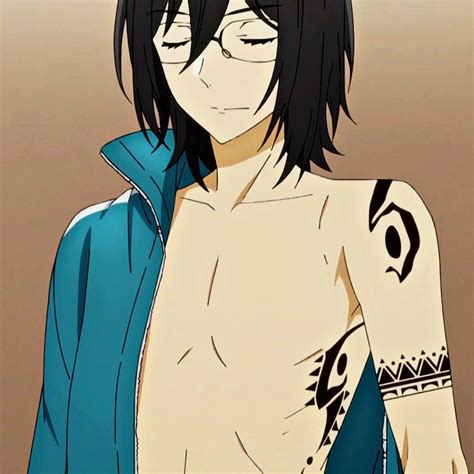 Horimiya Anime Nerd Anime Manga Guys With Black Hair Walking Poses