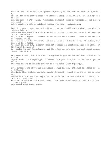 Rs485 Vs Cat6 Pdf