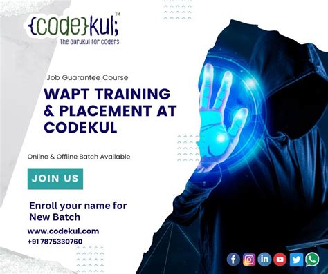 Codekul The Gurukul For Coders On Linkedin Batch Codekul Wapt