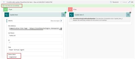 Conditionally Update SharePoint List Items Using Power Automate Enjoy